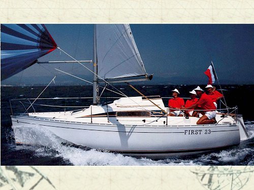 Beneteau. First 235 barco de Yate Regatas de 7,14 metros